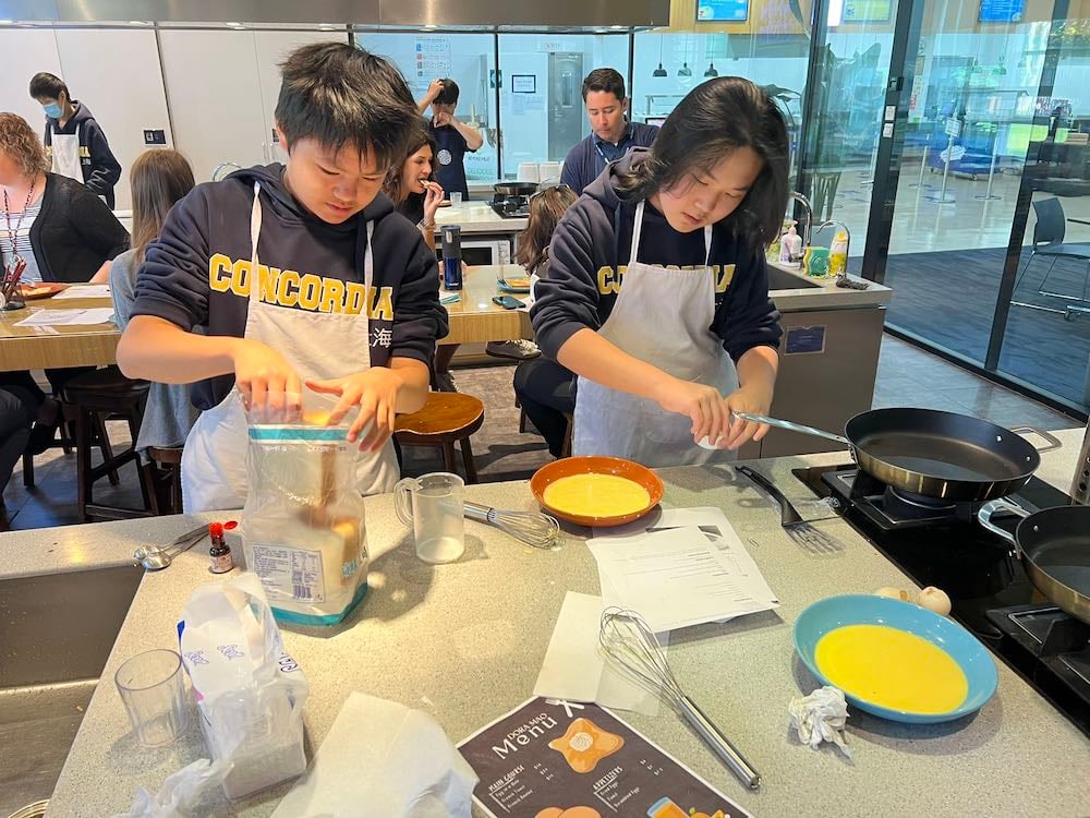 Middle School Students Tell Stories Through Food