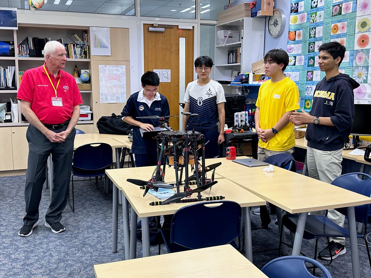 Executive Director of ACAMIS Visits Concordia's Aerial Robotics Club