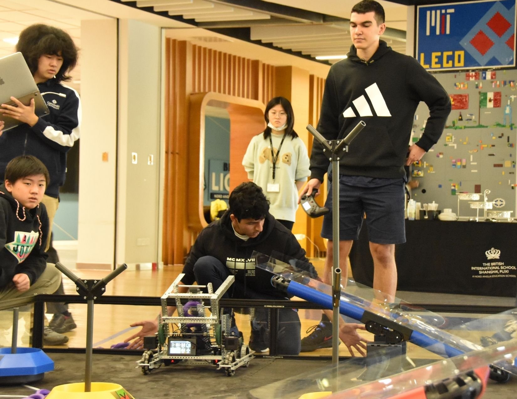 Concordia Students Receive Highest Points in FTC Robotics Match