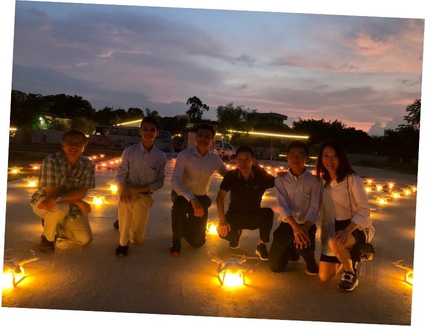 Student Club Participates in 2023 CCTV Spring Gala Drone Show