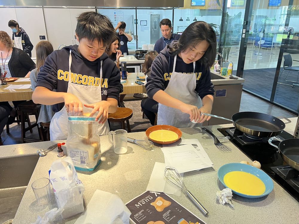 Middle School Students Tell Stories Through Food