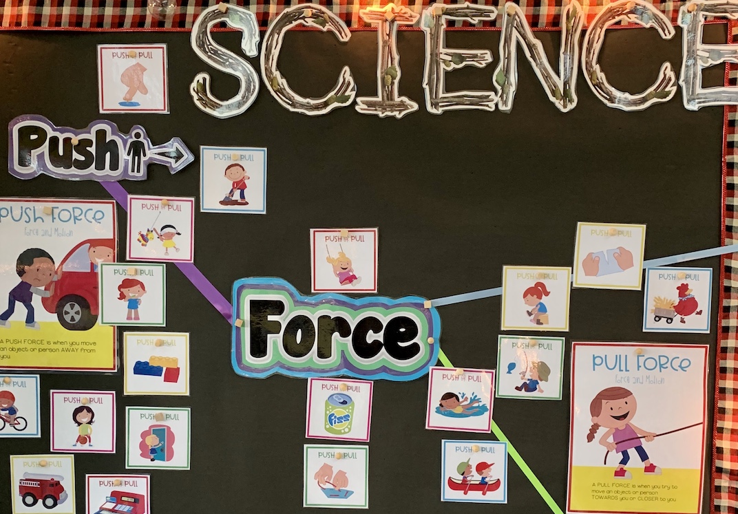 STEM: Kindergarteners Explore Force and Motion